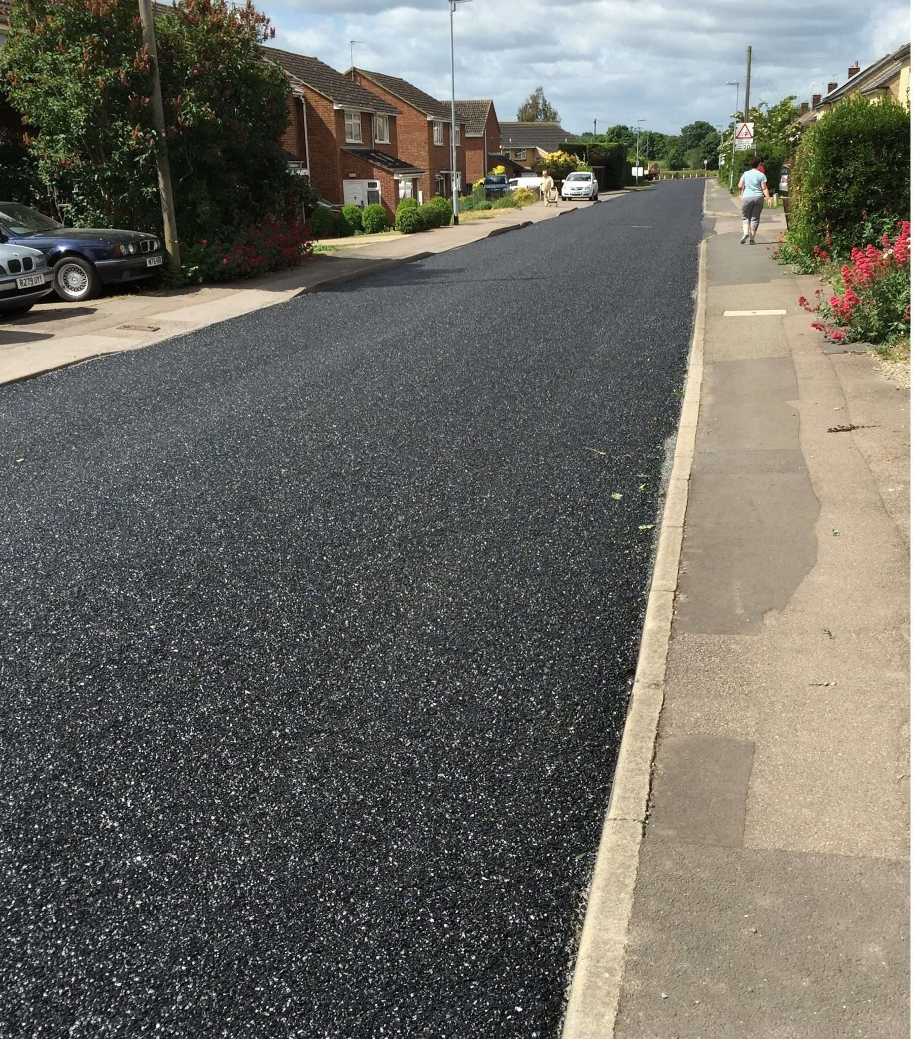 Ecopath - an Innovative footpath dressing using recycled materials