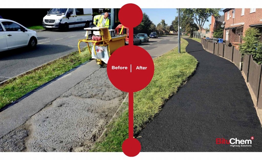 Ecopath - an Innovative footpath dressing using recycled materials